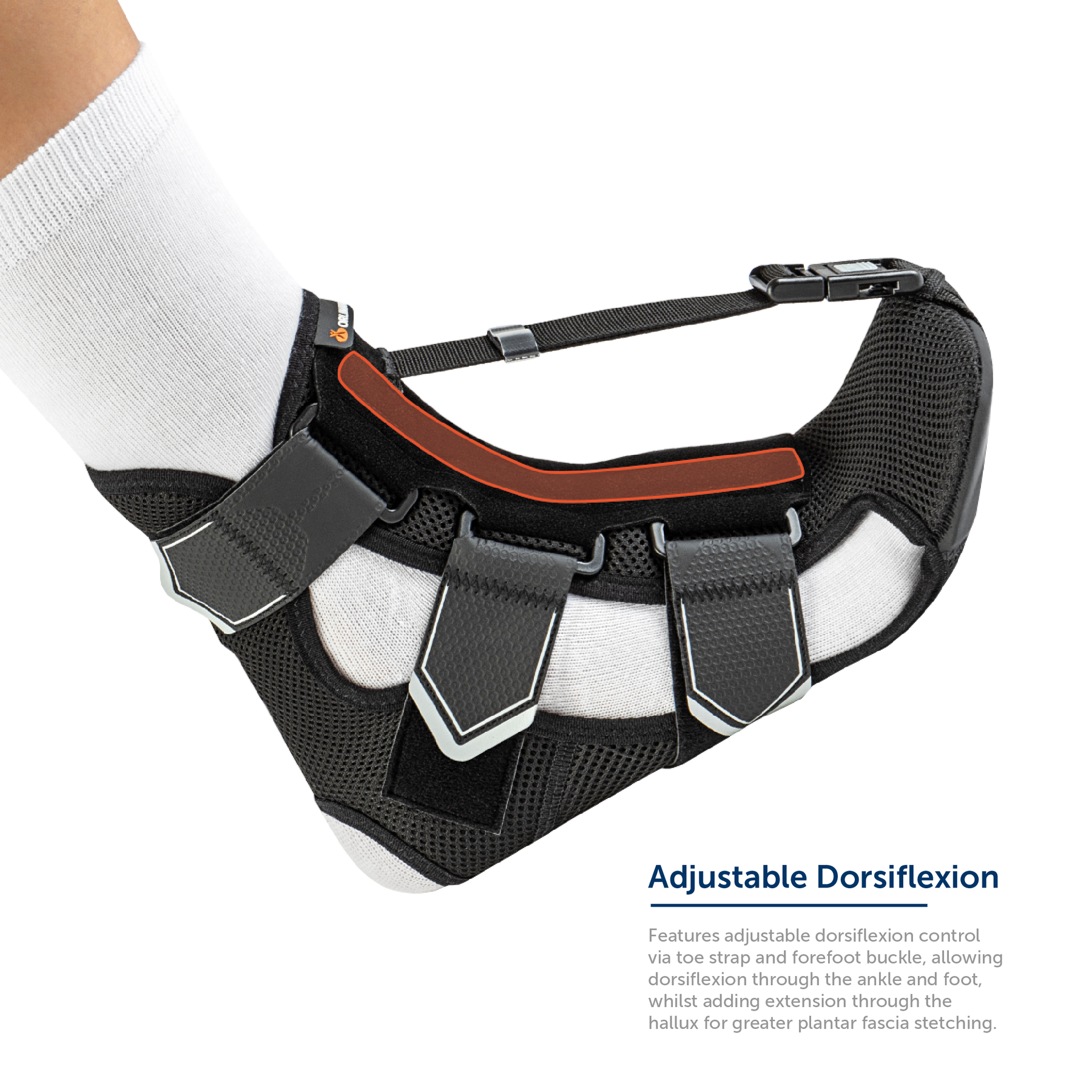 Textile Night Splint | Plantar Fasciitis Management | Orthotix | UK ...